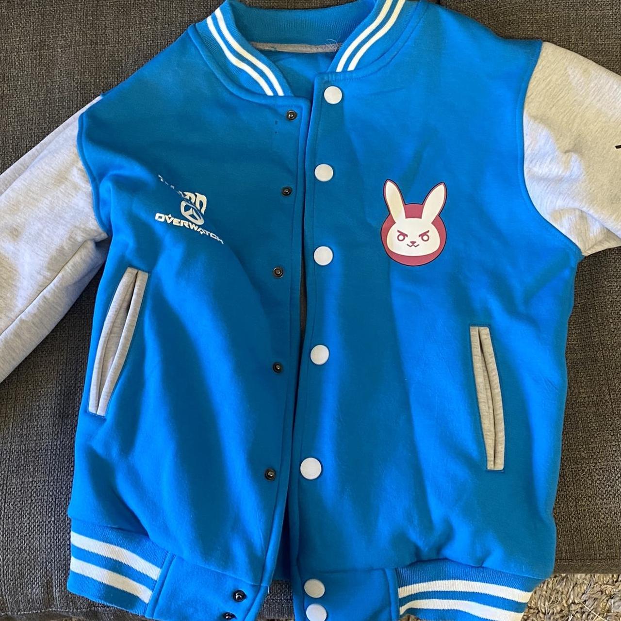 dva varsity jacket! SMALL STAIN NEAR THE COLLAR I... - Depop