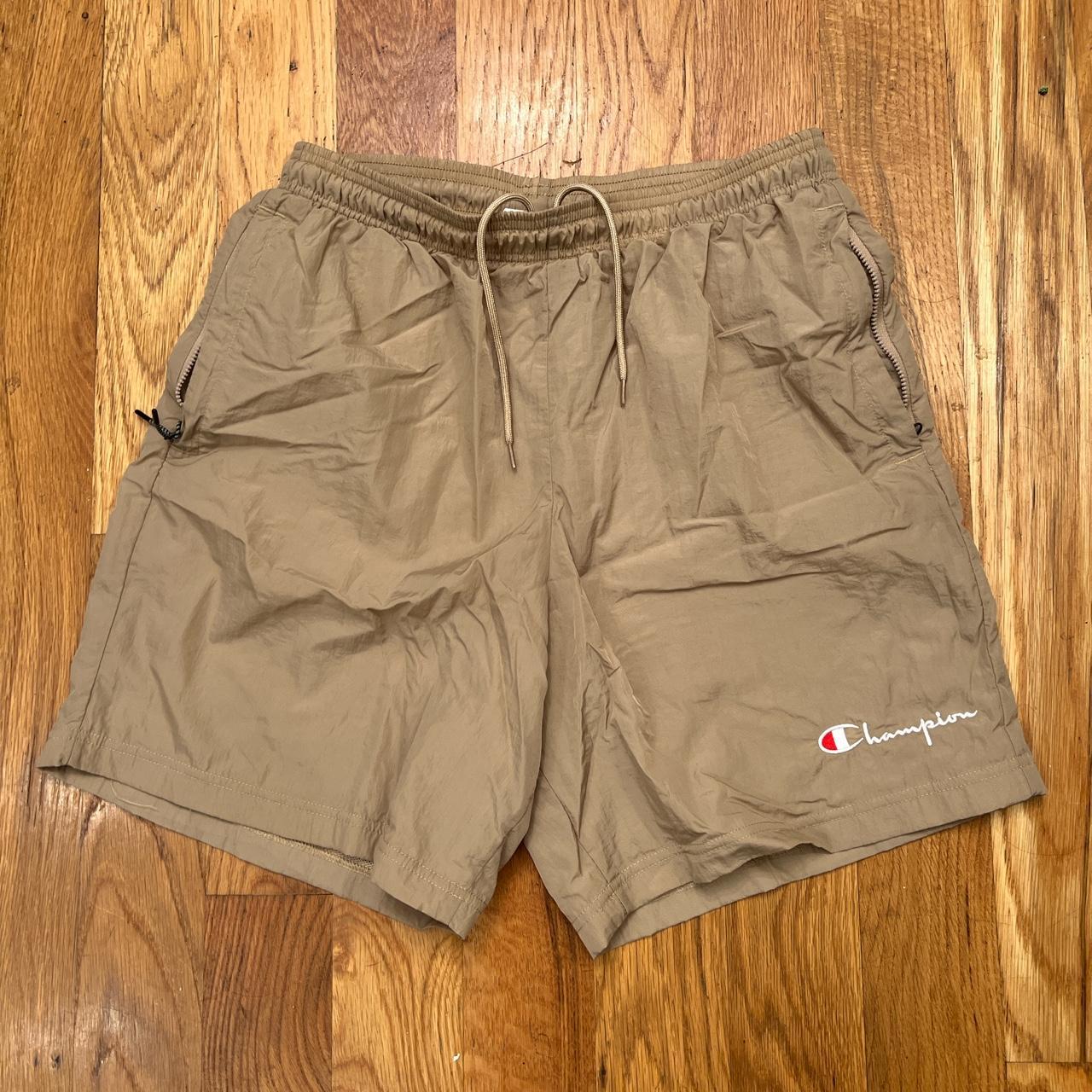 Champion Men's Tan Shorts | Depop