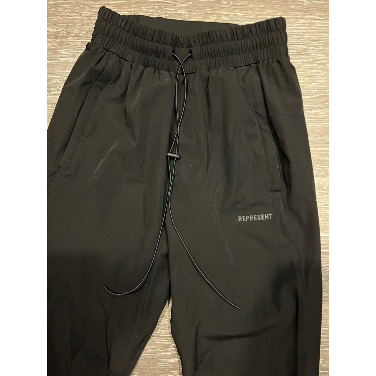 Represent Women's Black Joggers-tracksuits | Depop