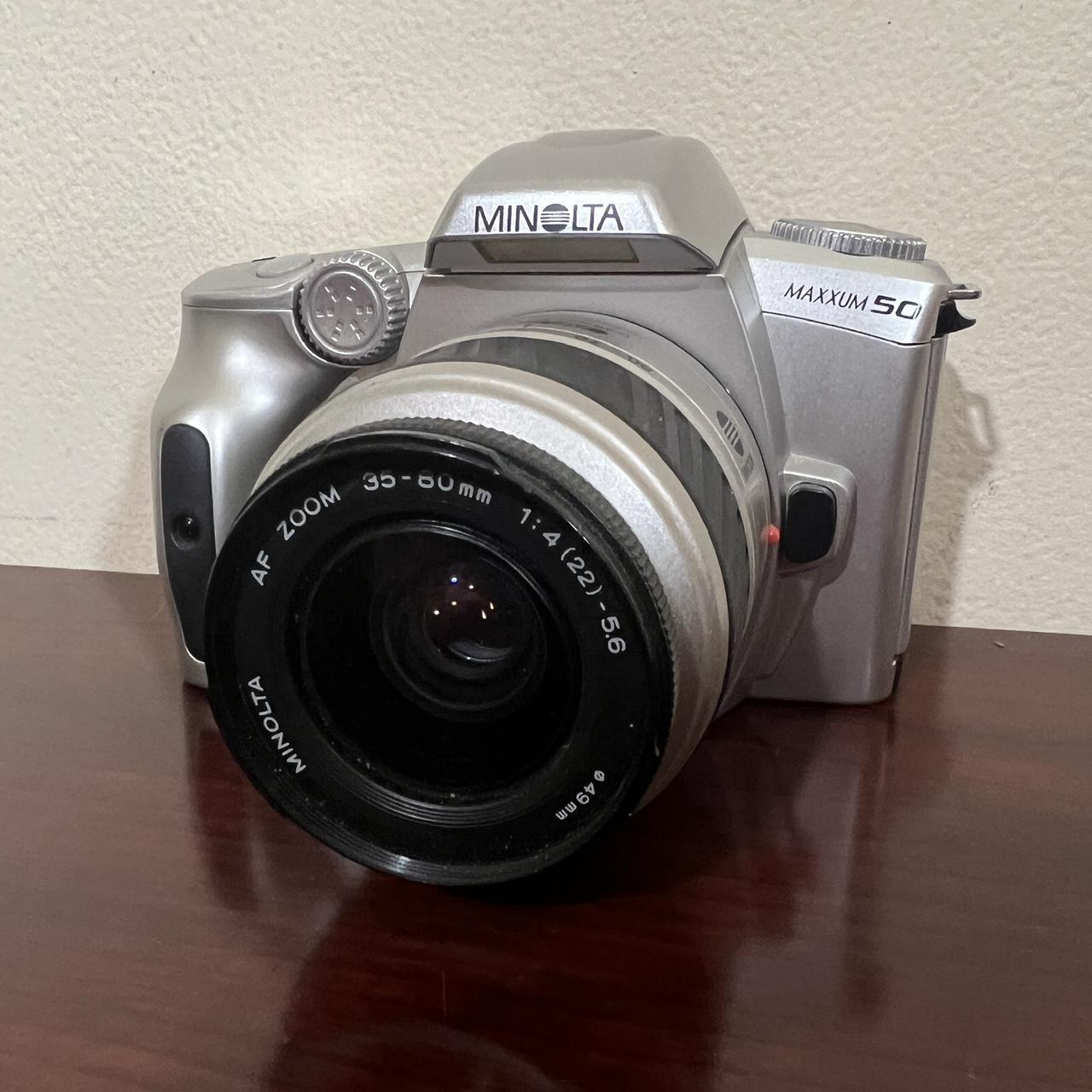Minolta Maxxum 50 35mm film camera with 35-80 zoom... | Depop