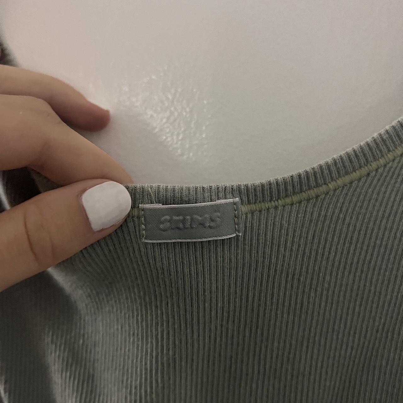 Skims green tank top size xs #skims #tanktops - Depop