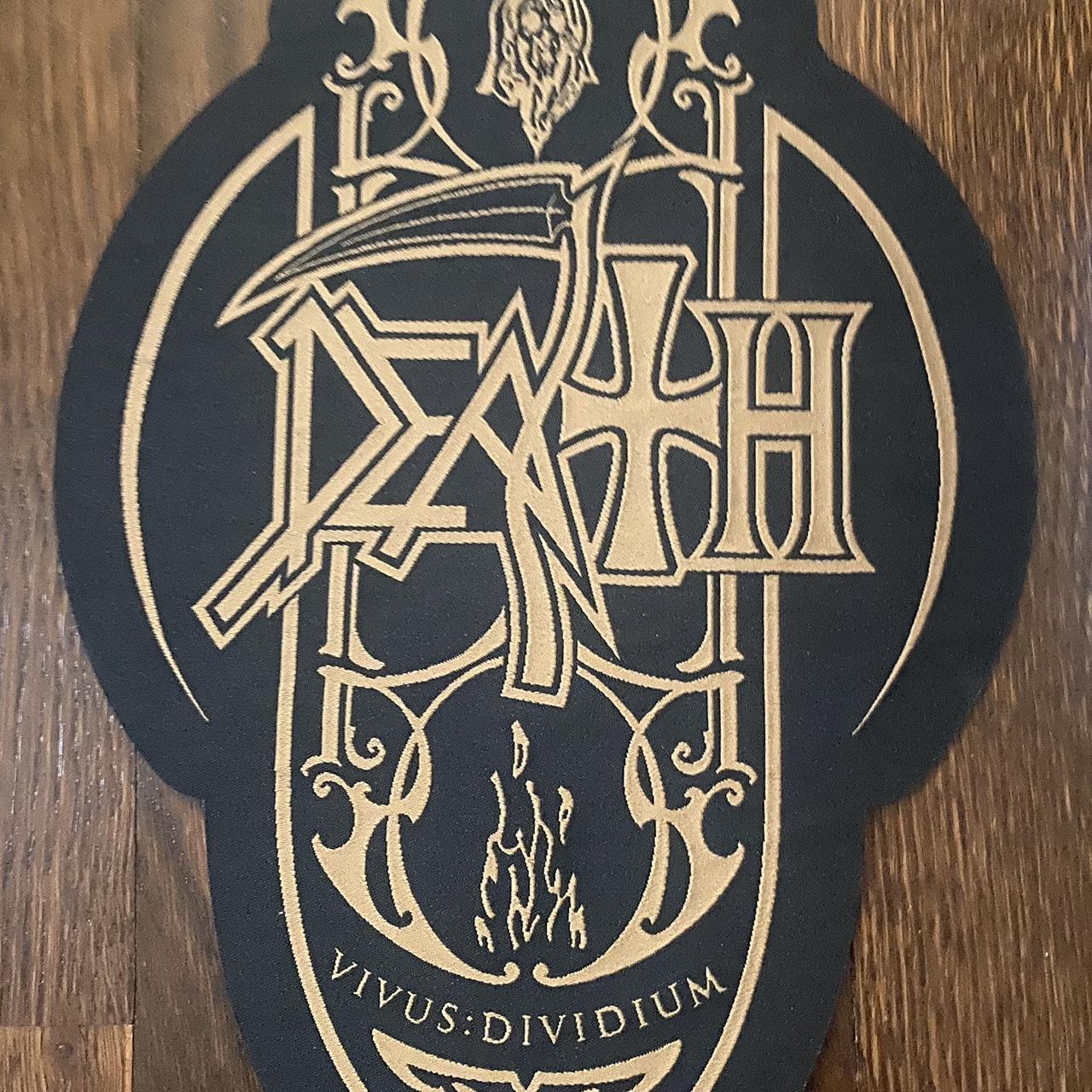 Two death patches Chuck Schuldiner death metal - Depop