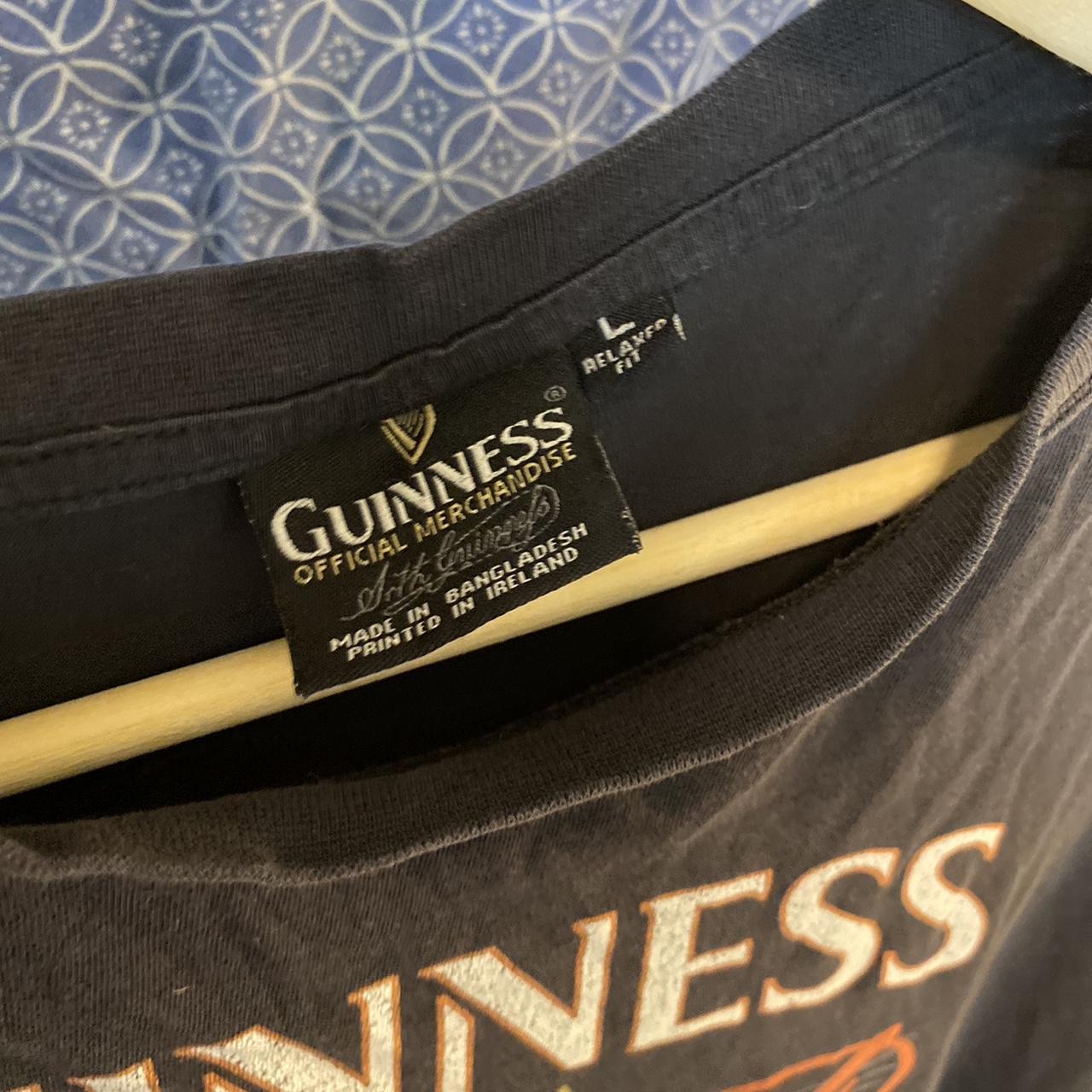 Vintage 90s Guinness official merch... - Depop