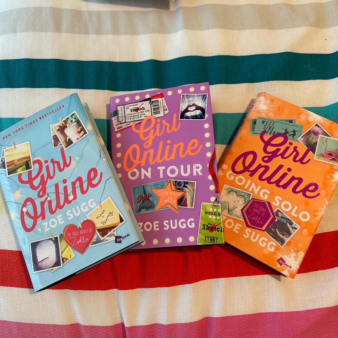 all three Girl Online books by Zoe Sugg #girlonline... - Depop
