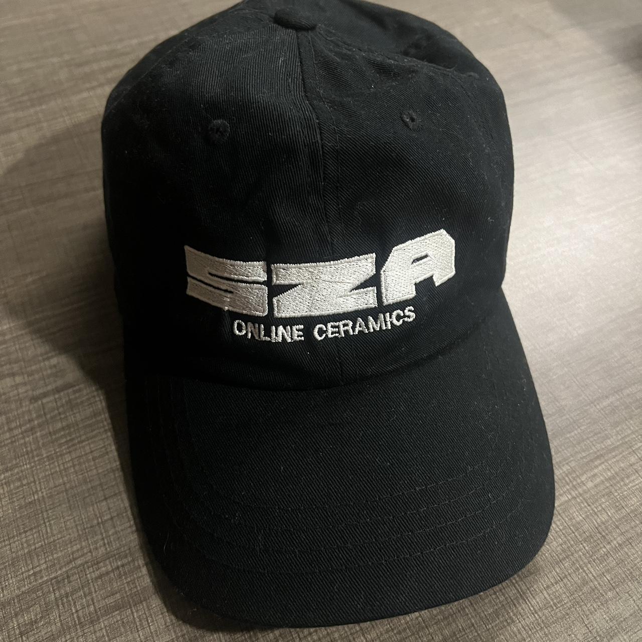 SZA SOS Tour Online Ceramics Black Baseball... - Depop