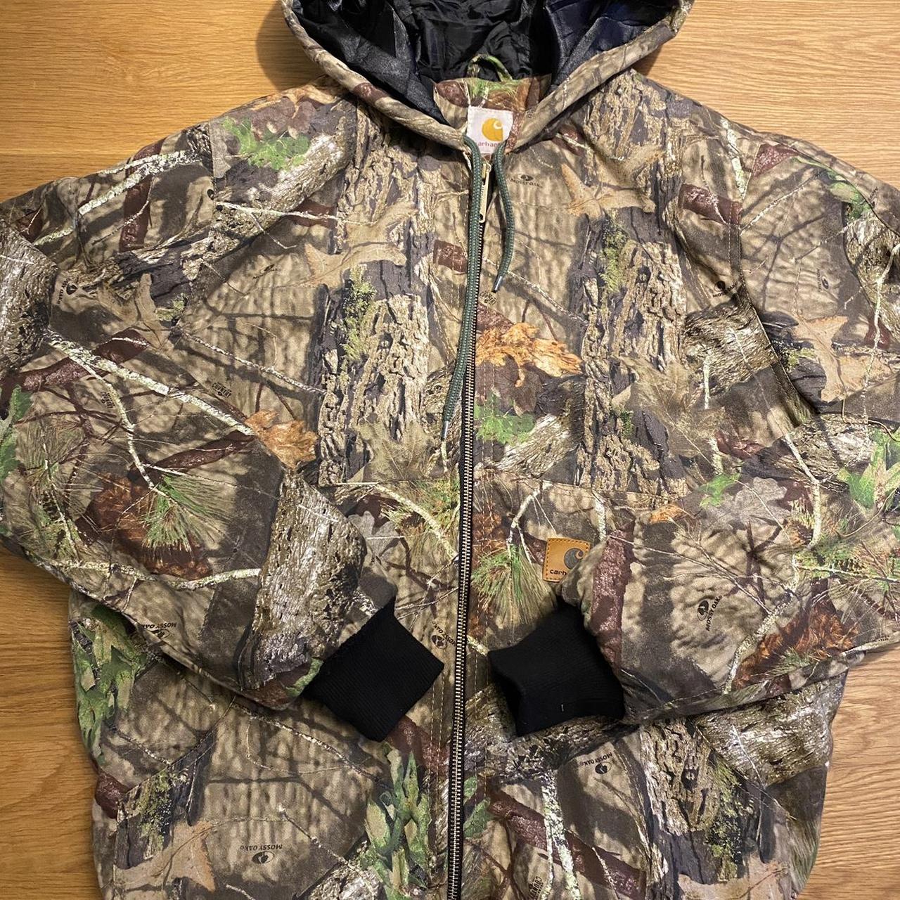 Vintage Carhartt real tree jacket. Great streetwear... - Depop