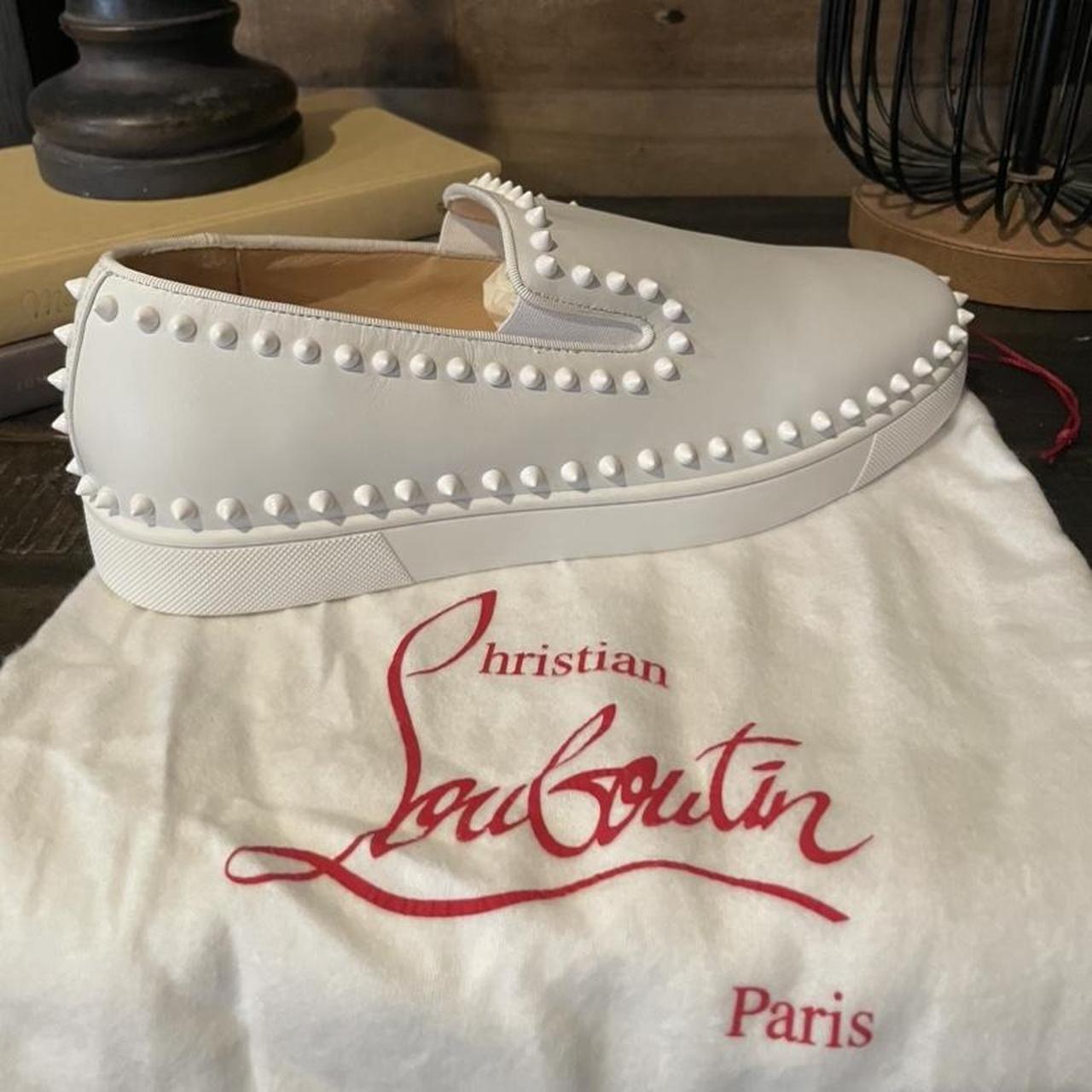 Christian Louboutin Pik Boat Shoe - Depop