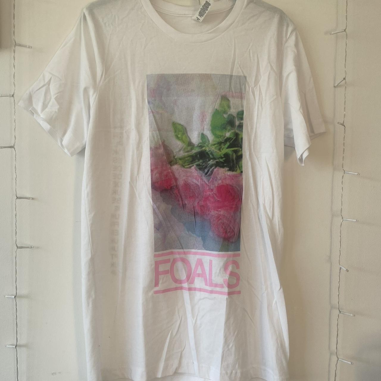 Foals band t shirt Size medium Worn once - Depop