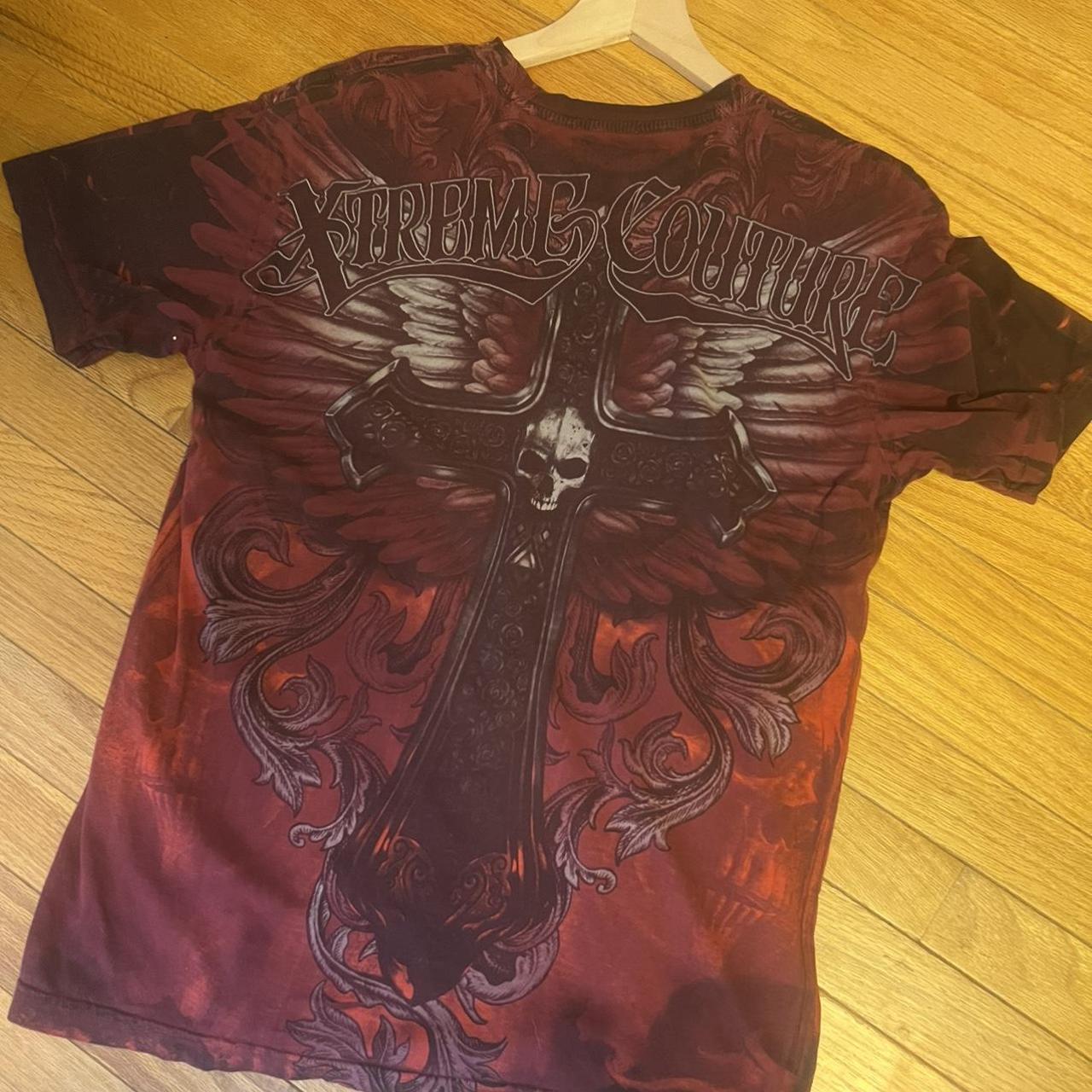 Affliction Men's T-shirt | Depop