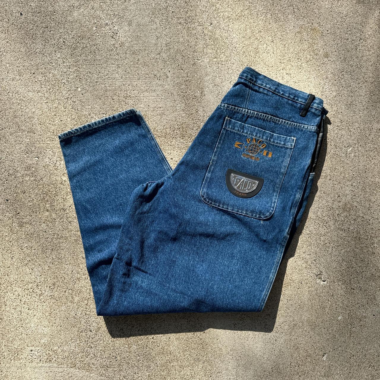 SUPER FIRE BAGGY PACO JEANS EITH FAT JNCO STYLE... - Depop