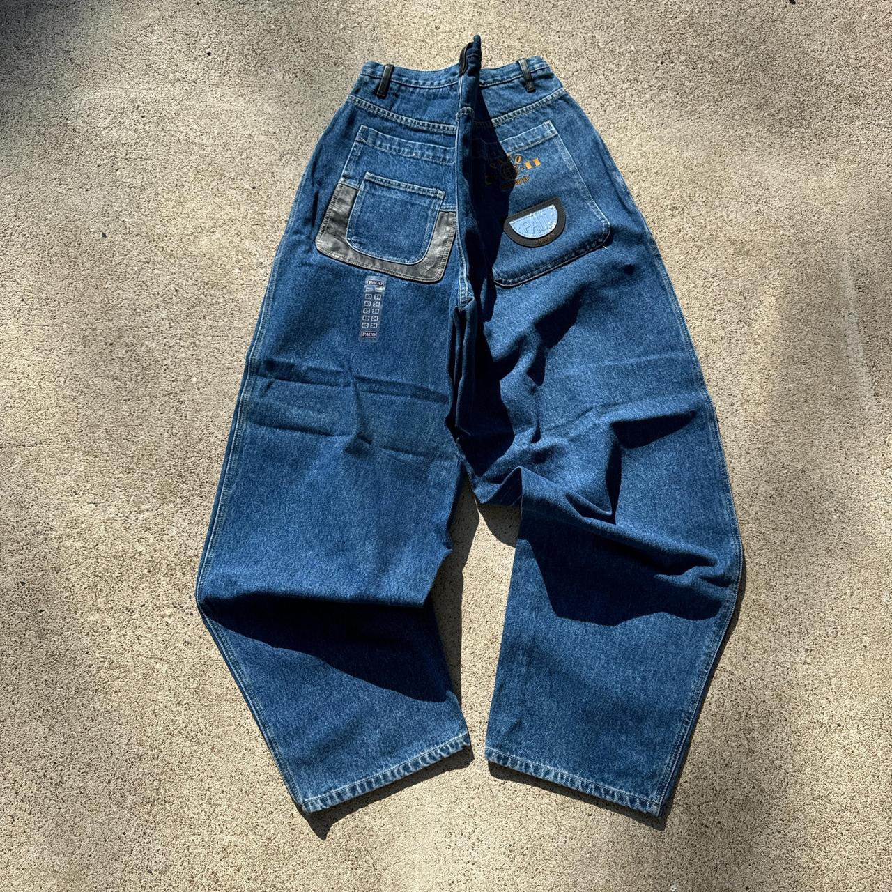 SUPER FIRE BAGGY PACO JEANS EITH FAT JNCO STYLE... - Depop