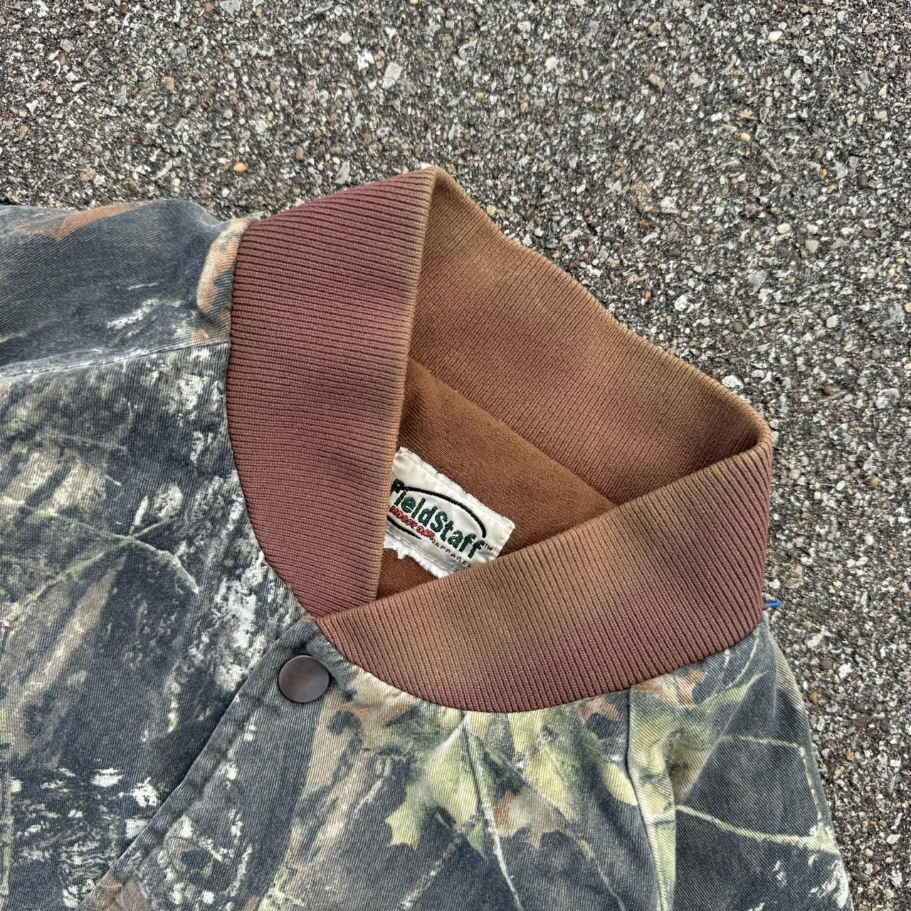 VINTAGE REALTREE CAMO DETROIT STYLE JACKET SIZE... - Depop