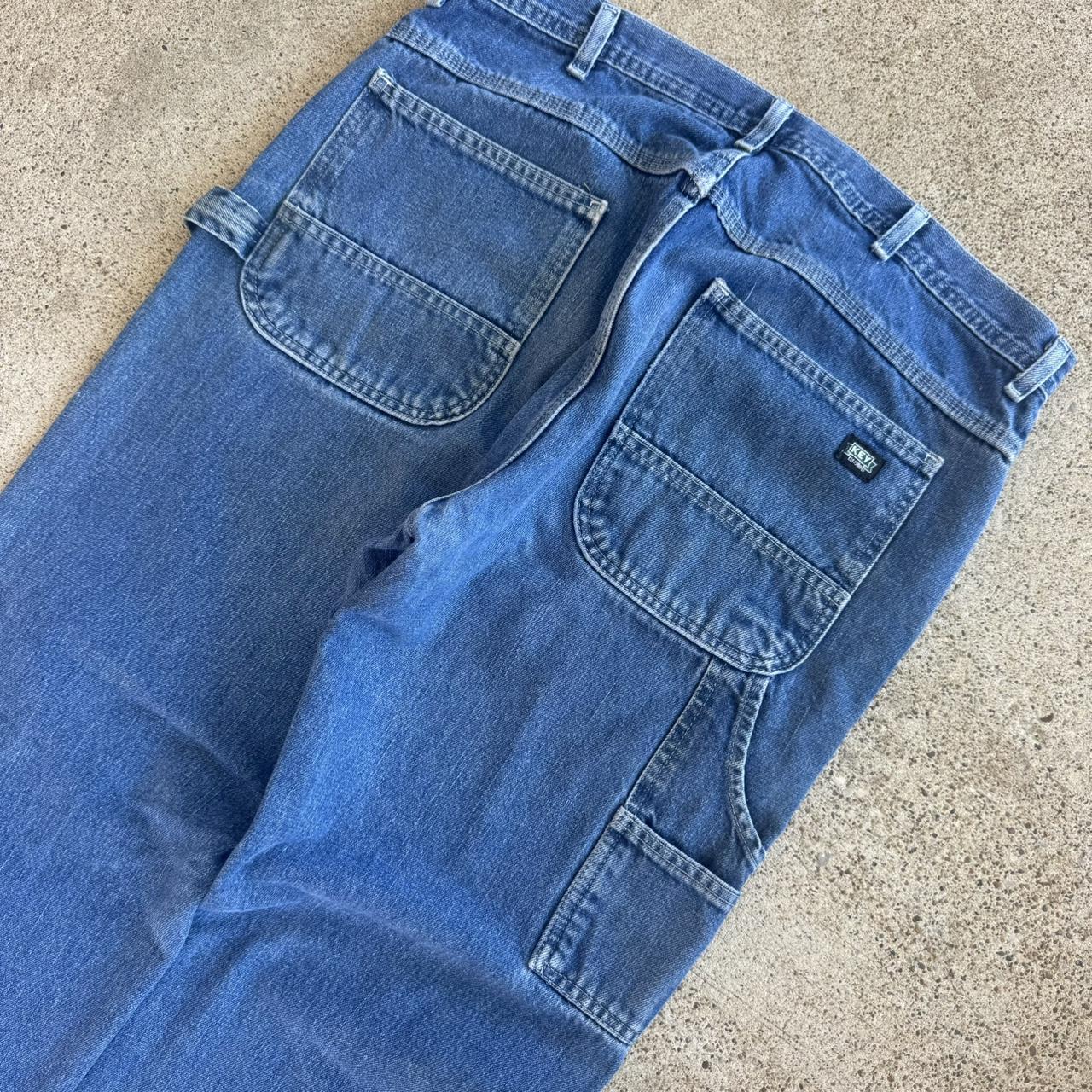 VINTAGE CARPENTER WORKWEAR KEY JEANS SIZE 36 FREE... - Depop