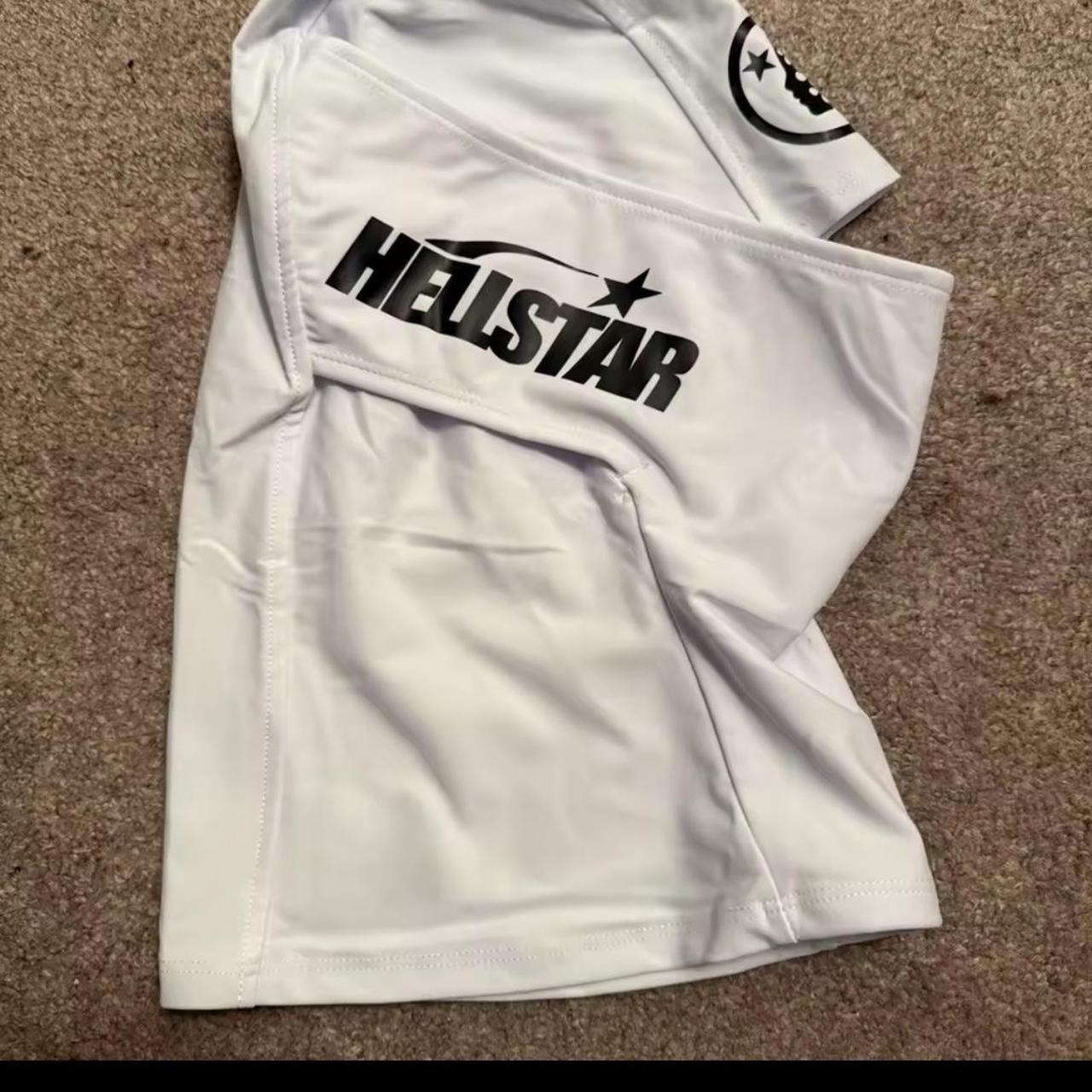 Hellstar black and white ski mask #hoodie#ski mask | Depop