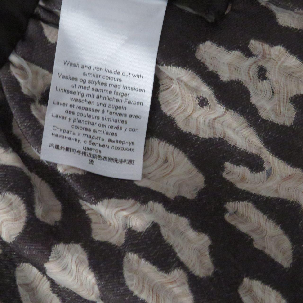 medium leopard print crop top This stylish Ganni... | Depop