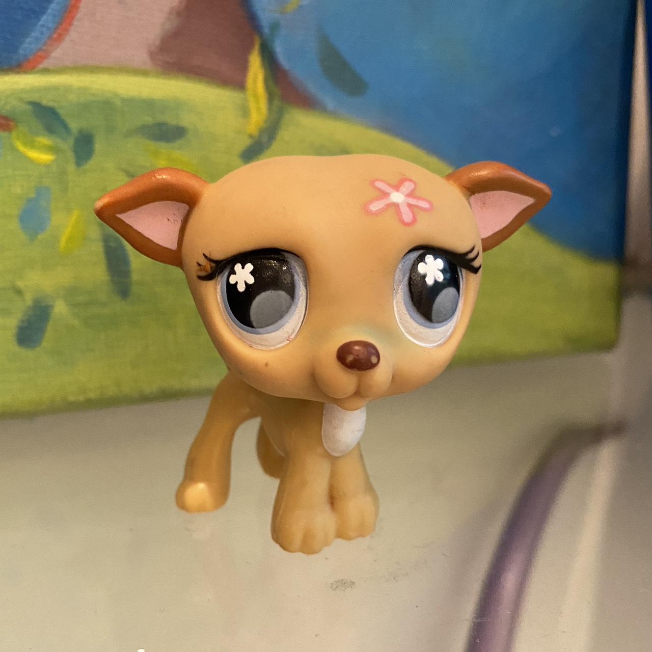 LPs Tan Greyhound #498 Has green marker on muzzle.... - Depop