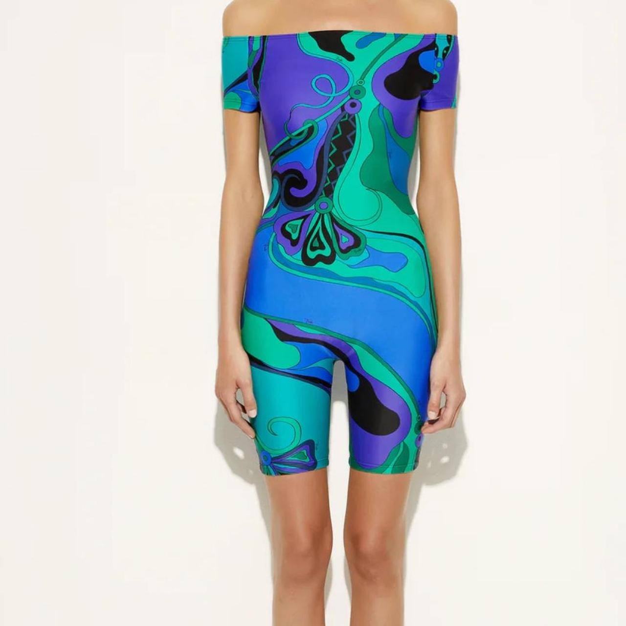 New Pucci Jumpsuit and Stole Worn for 4 Hrs SIZE M... | Depop