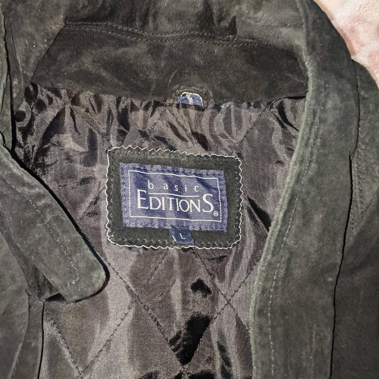 Basic Editions Men's Black Jacket | Depop