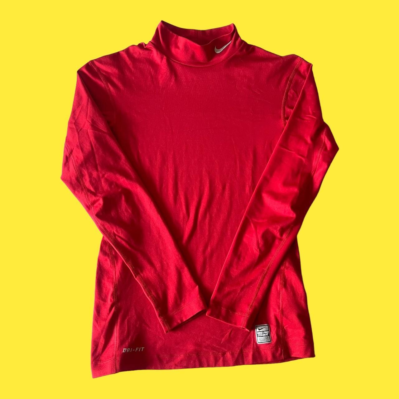 Red Nike Pro Combat Under layer 🤜🏼 - Good condition... | Depop