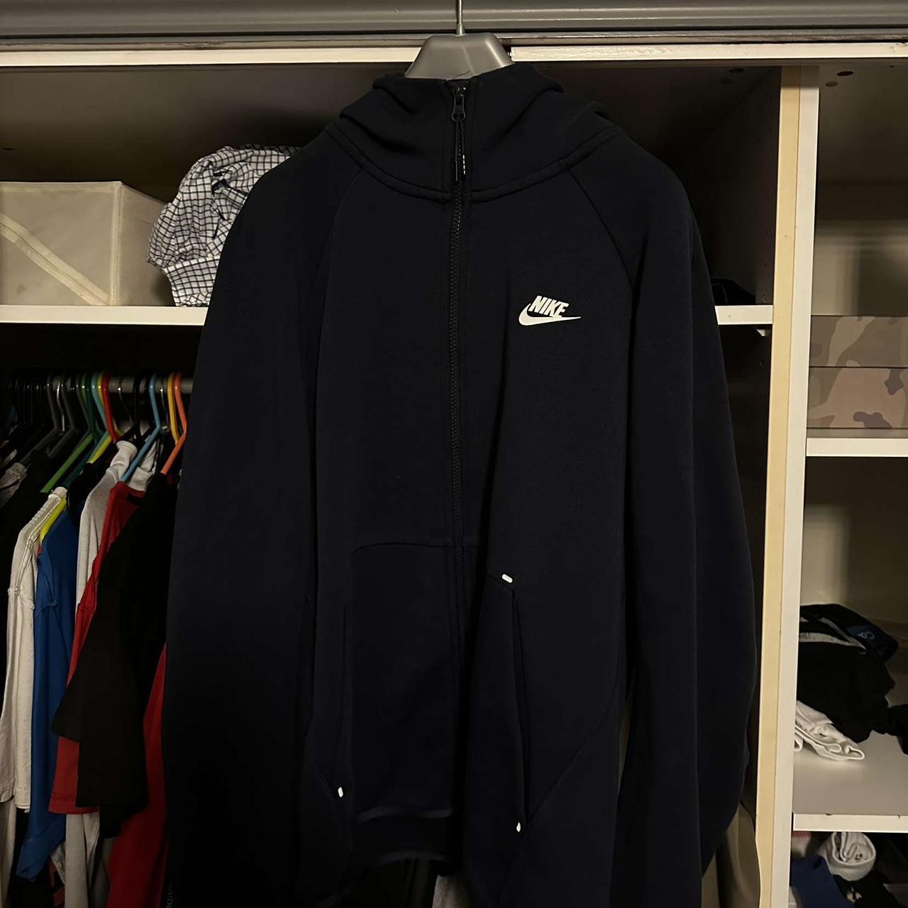 Navy blue Nike tech fleece Old season - rare Size... - Depop