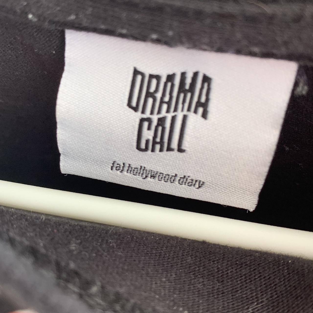 Drama Call Men's Black T-shirt | Depop