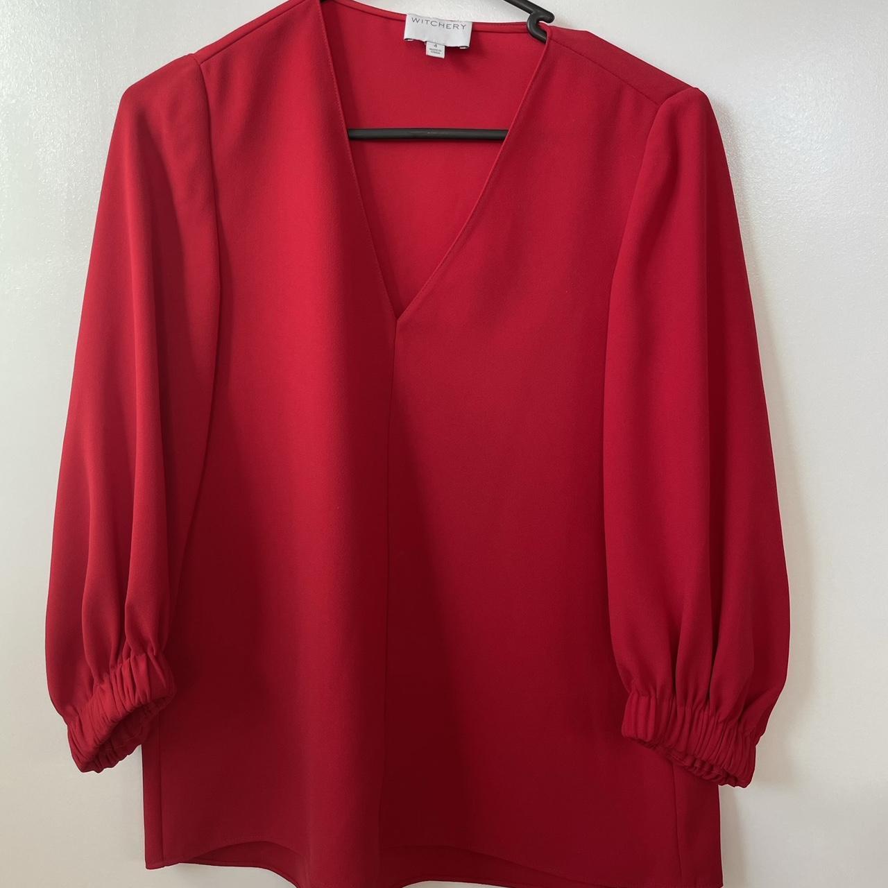 Witchery Blouse Size 4 Brand New Blouse Depop