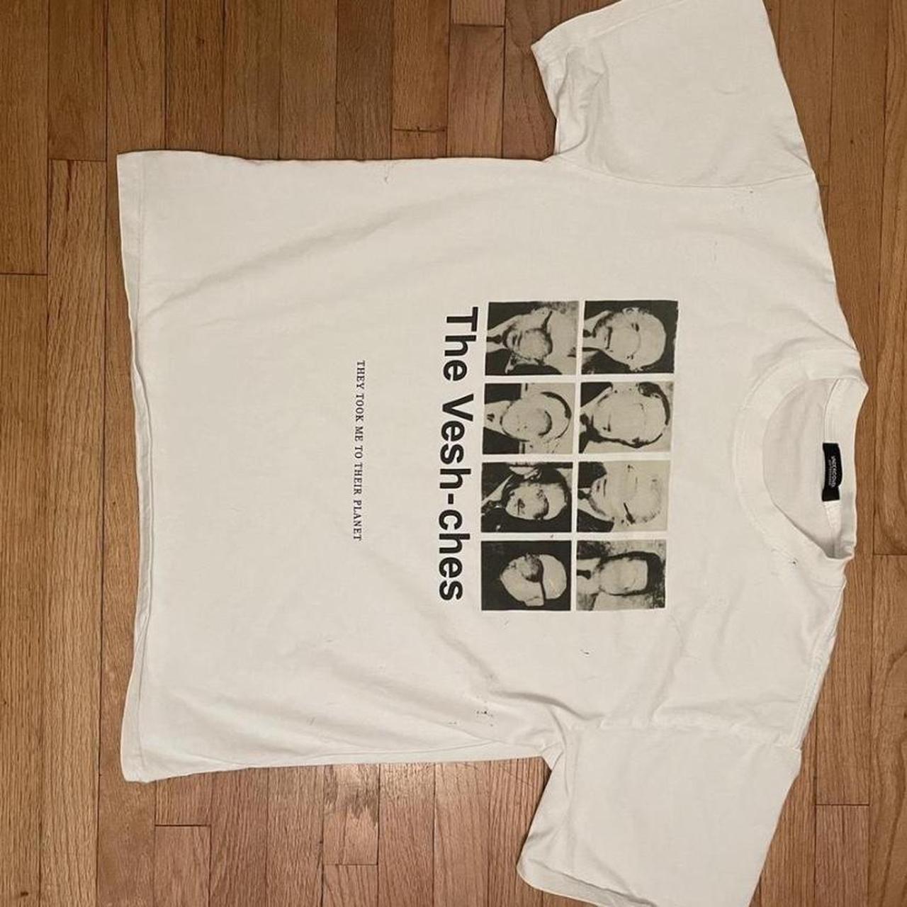 The Vesh-ches T-Shirt Woven fabric, White... - Depop