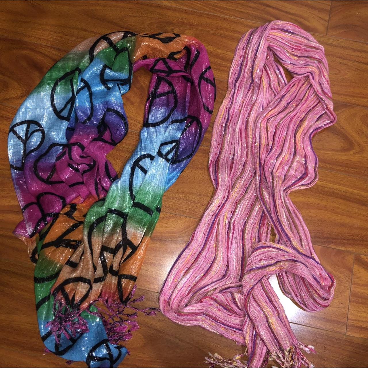 Justice Women's Multi Scarf-wraps | Depop