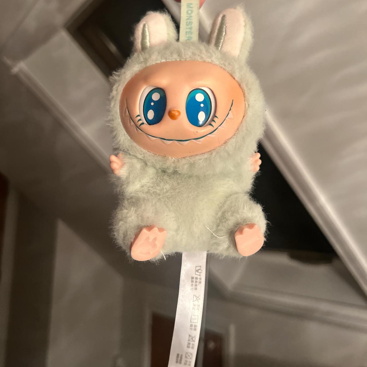 Mint Labubu Pop Mart keychain | Depop