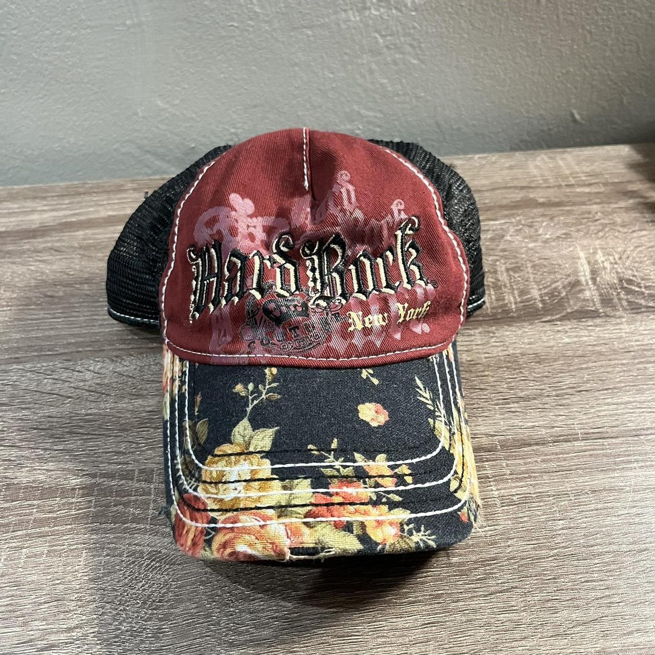 Hard rock hat •Size - One Size Fits All Adjustable... - Depop