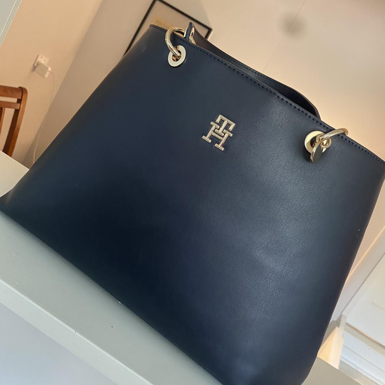 Navy Tommy Hilfiger handbag. #tommyhilfiger... - Depop