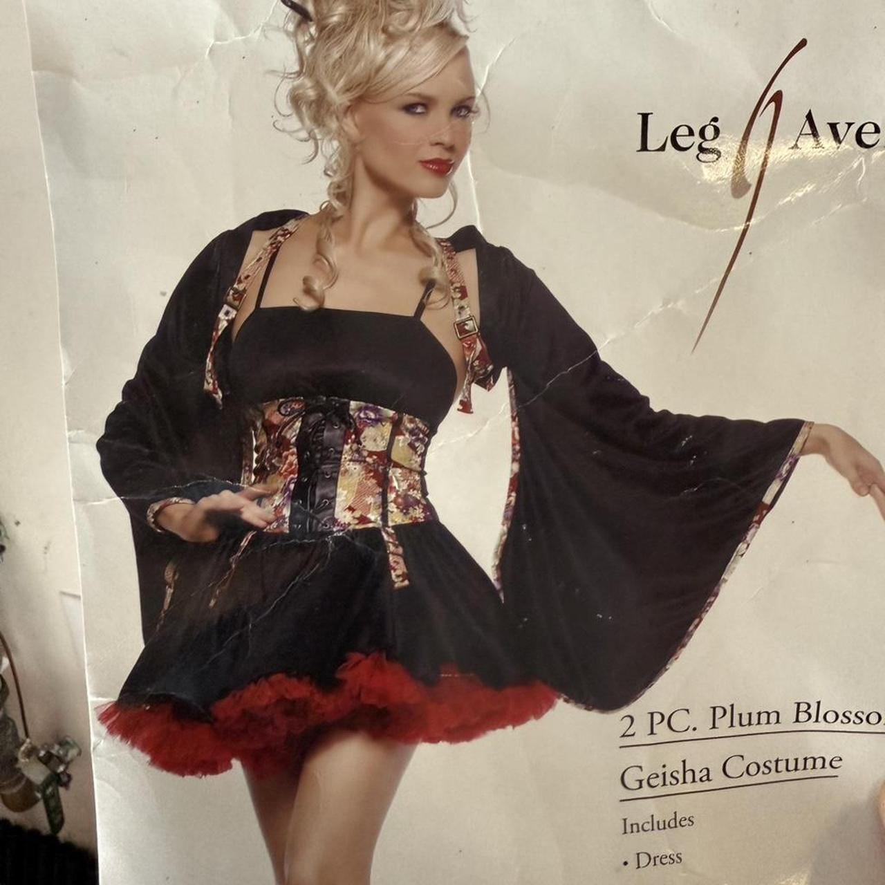 Black and red Geisha costume , *does not include... | Depop