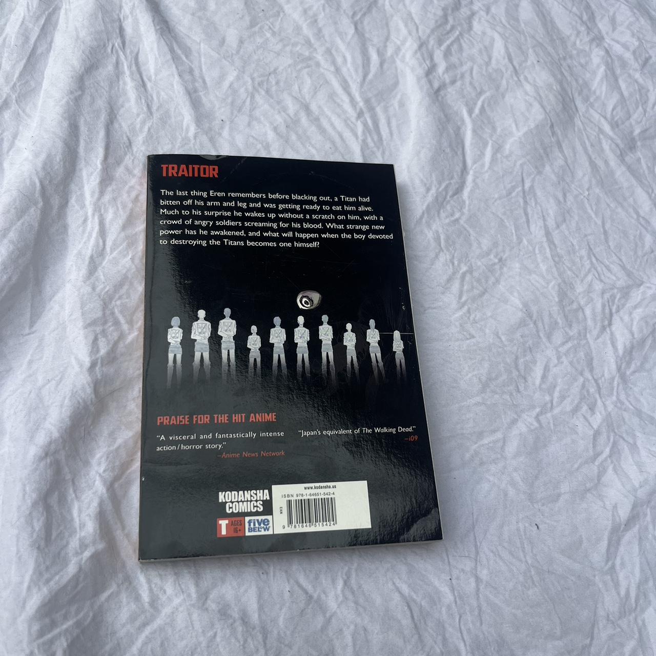 Attack on titan volume 3 #anime #attackontitan #manga - Depop