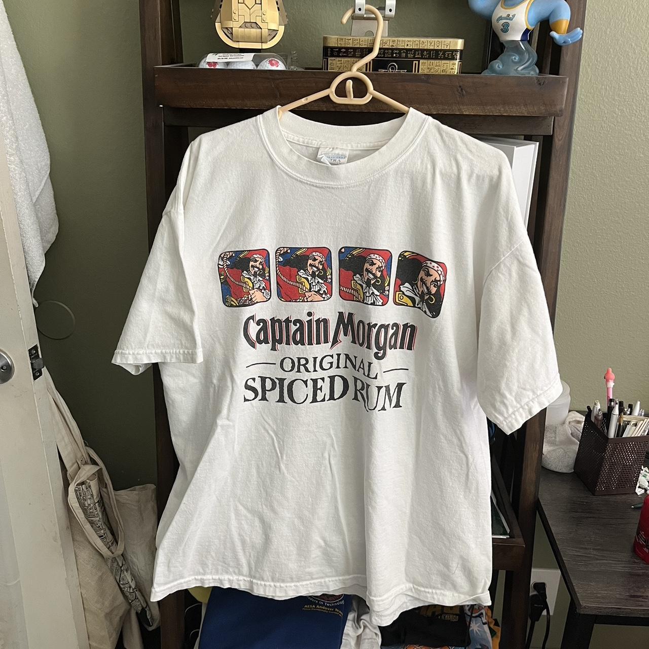 Vintage Captain Morgan tee - Depop