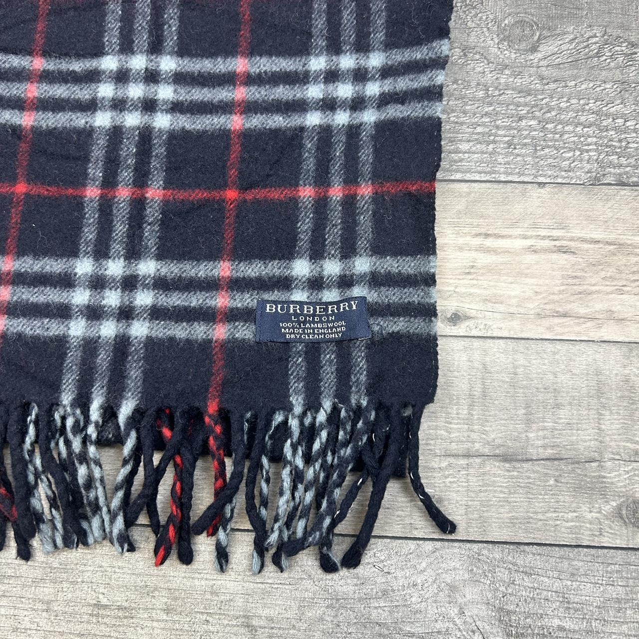 🍐Authentic Burberry lambswool premium scarf in... - Depop
