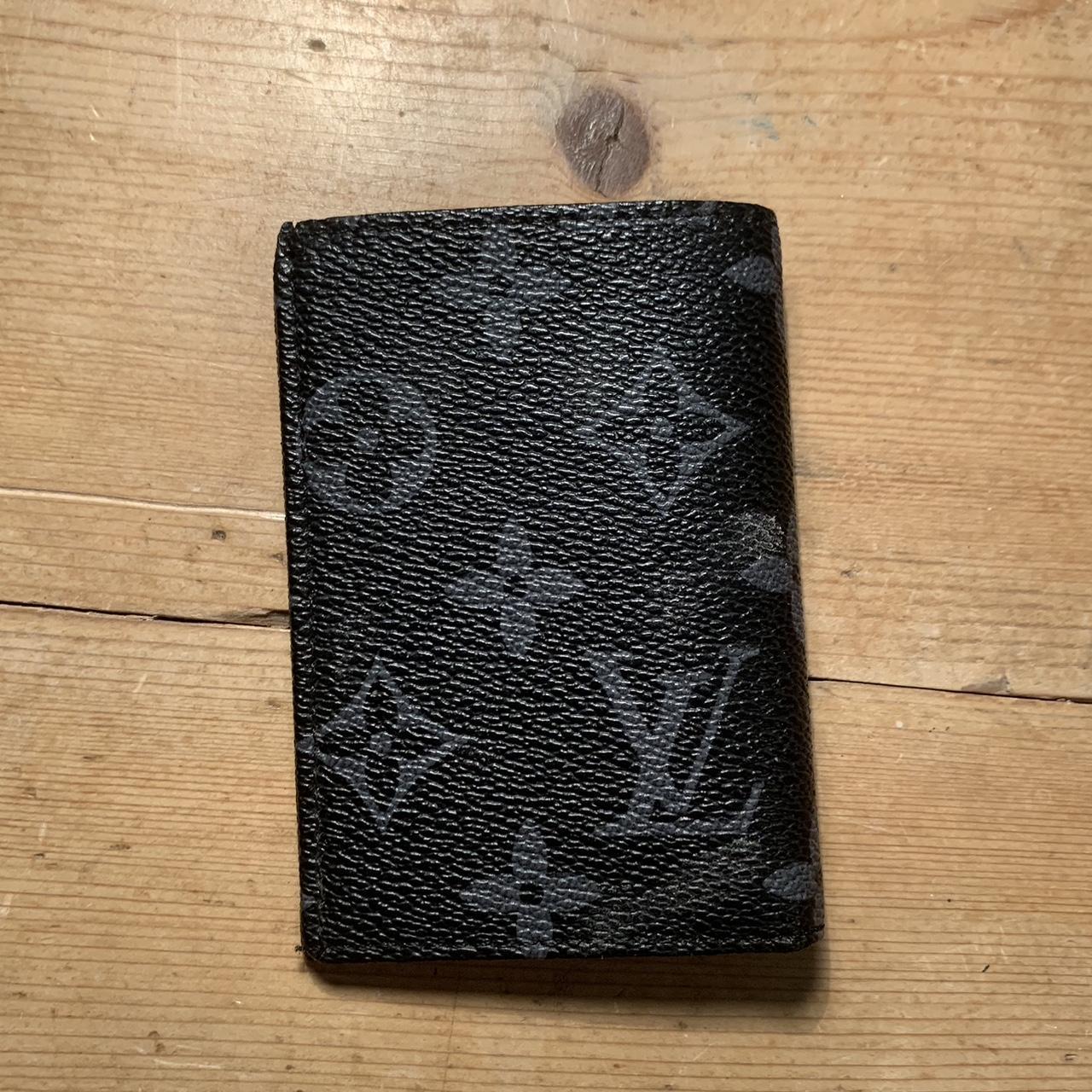 Louis Vuitton small wallet Black & Grey. Awesome... - Depop