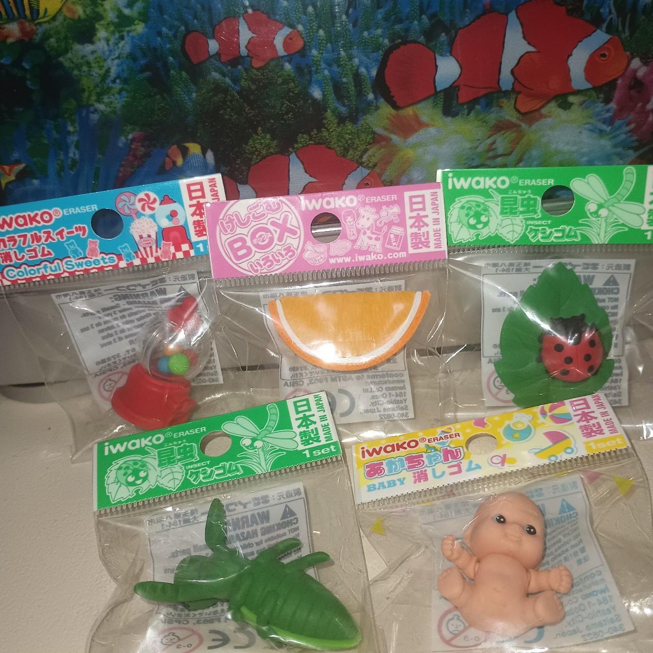 Iwako Japanese collectable erasers! ⊹₊｡ꕤ˚₊⊹ :: Set... - Depop