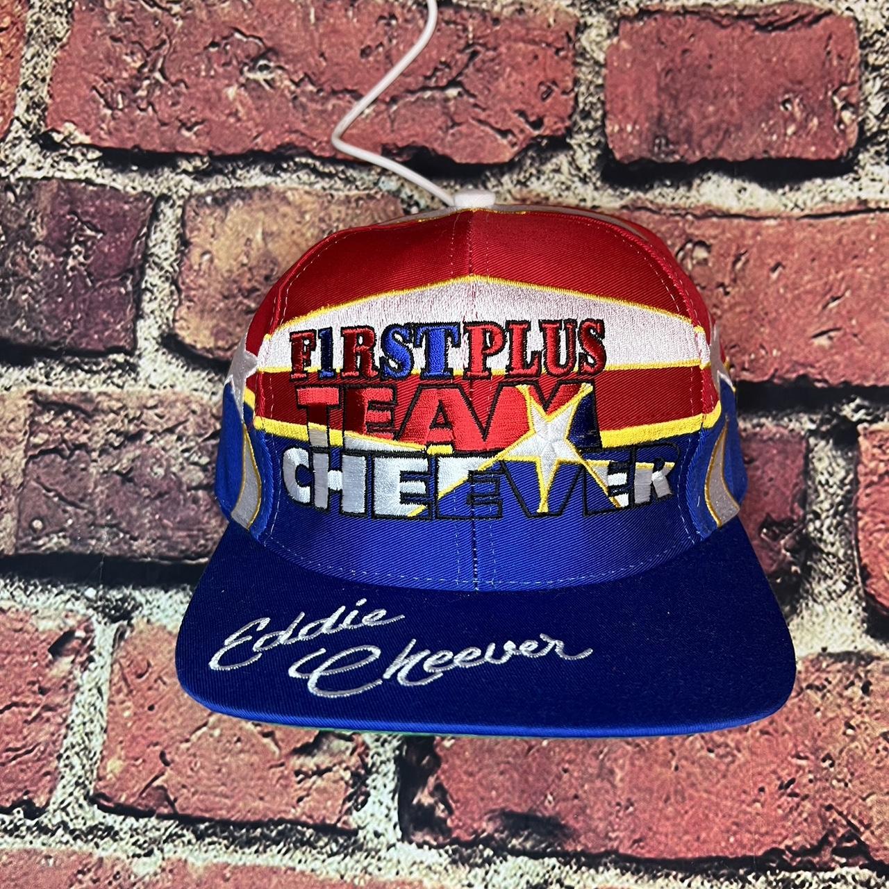 Vintage Eddie Cheever Team First Plus all over print... - Depop