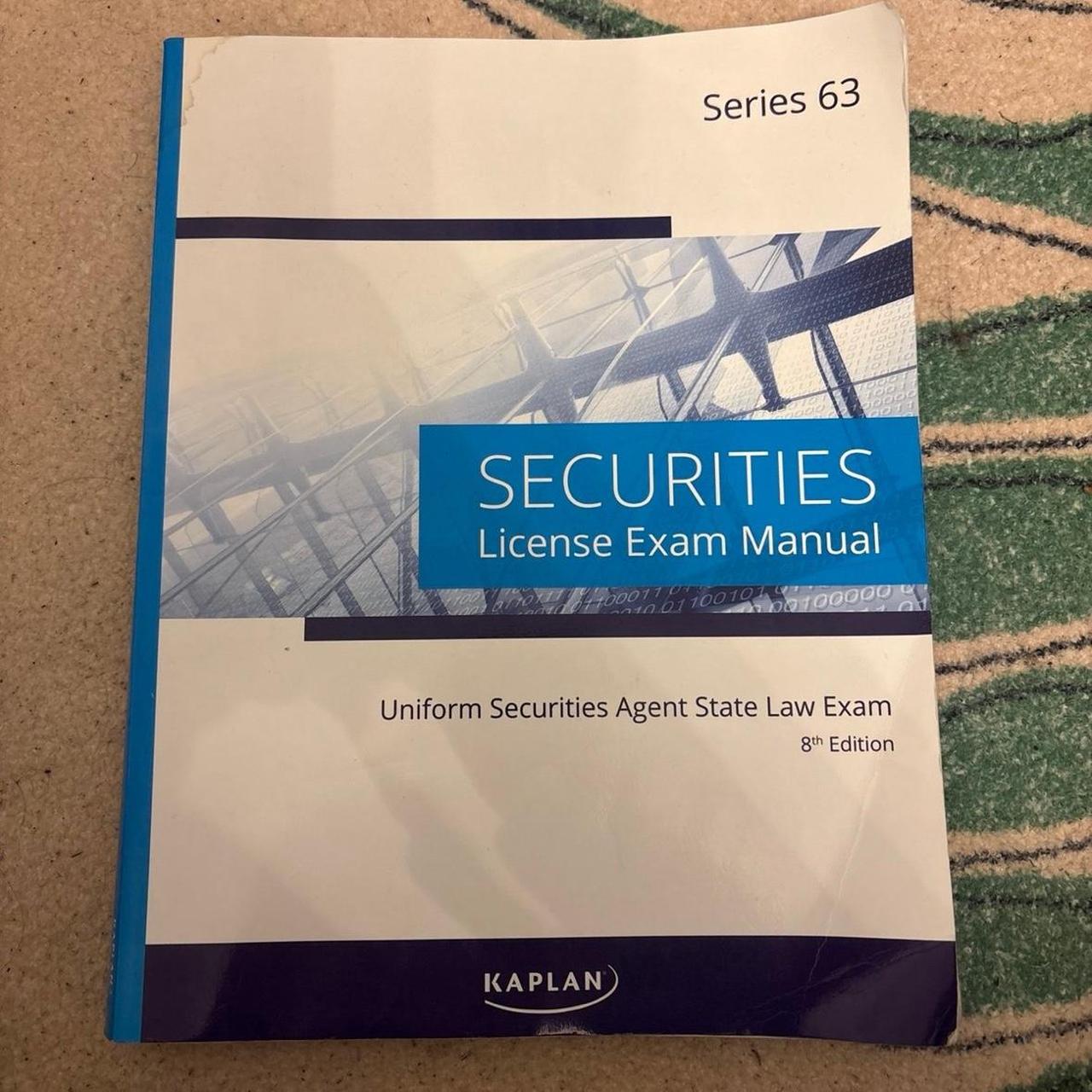 Kaplan Series 63 8th Edition Used lightly for few... | Depop