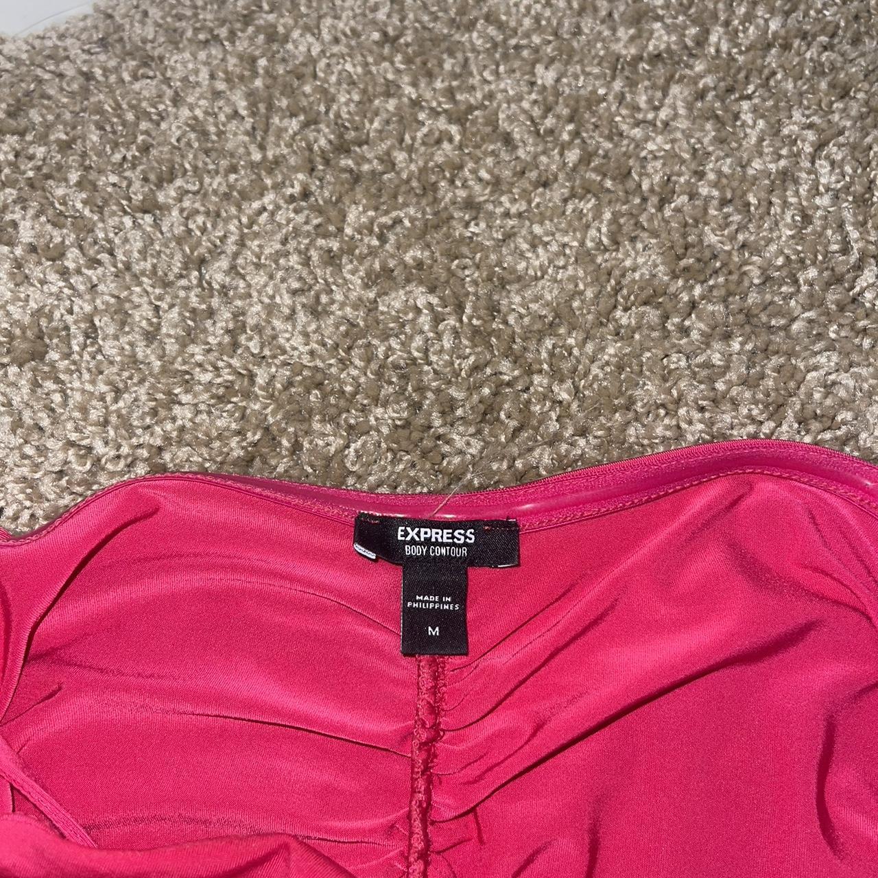 Pink Express body suit. - Depop