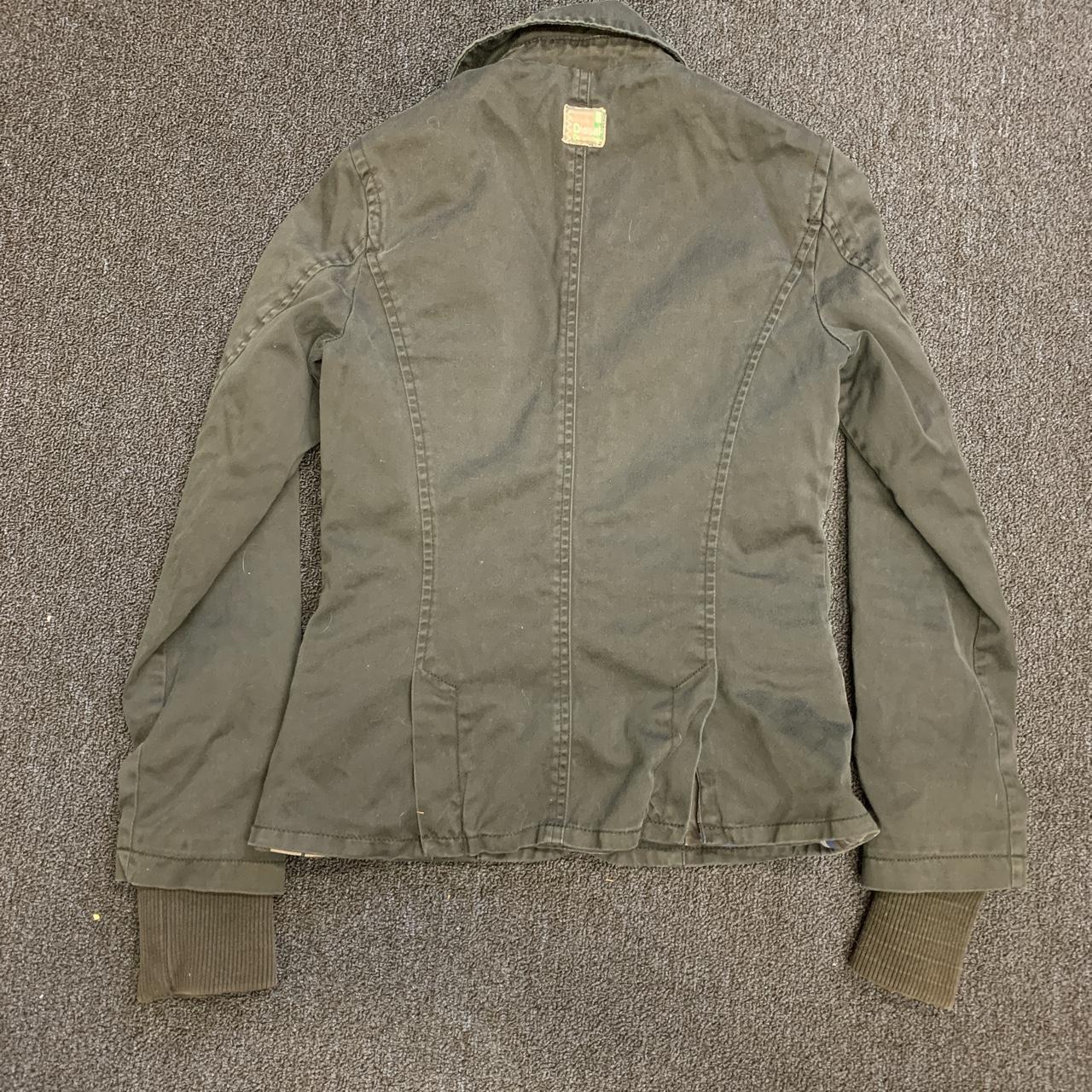 Vintage rare Diesel de-arming jacket knit sleeves... - Depop