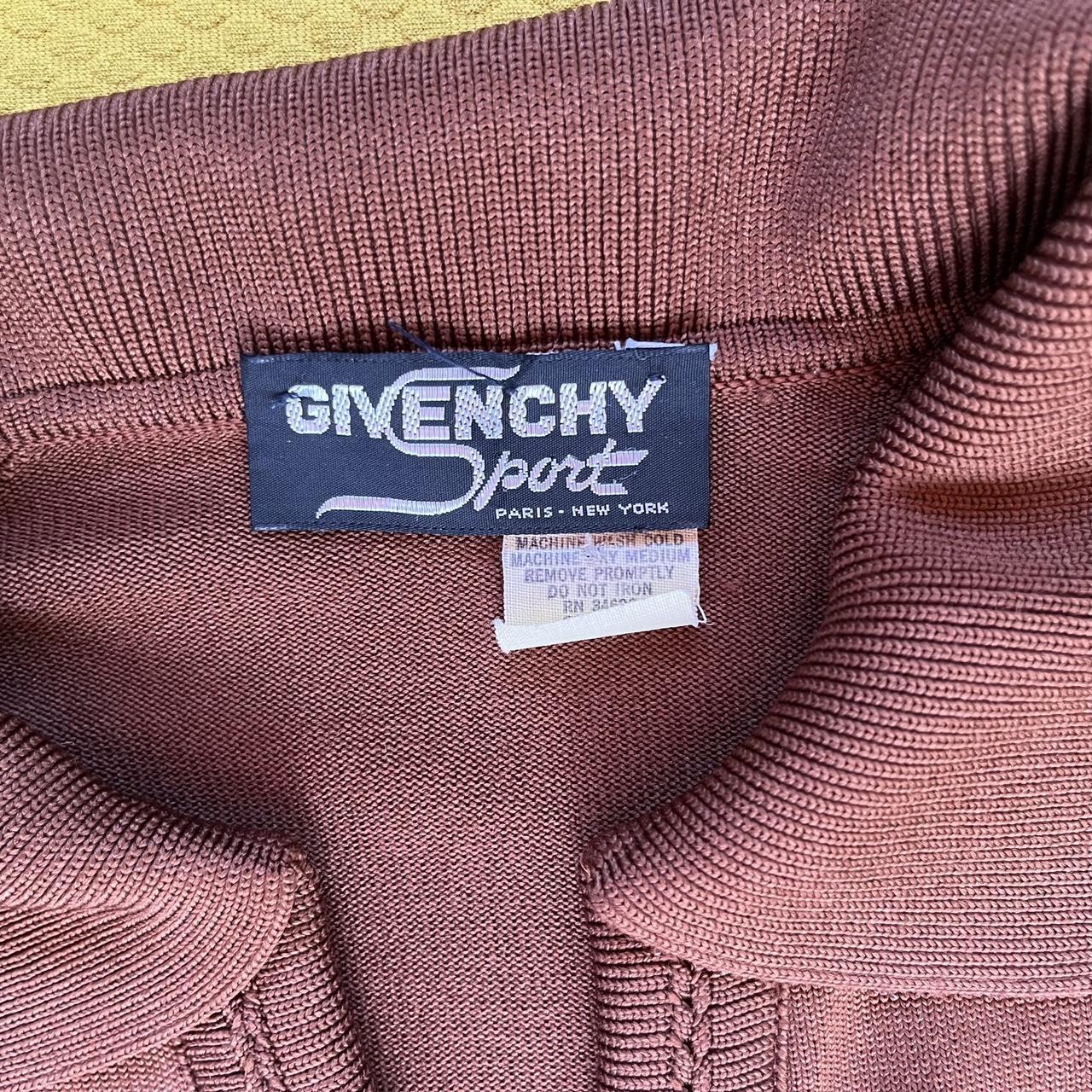 GIVENCHY • 70s VINTAGE CHOCOLATE BROWN NYLON... - Depop