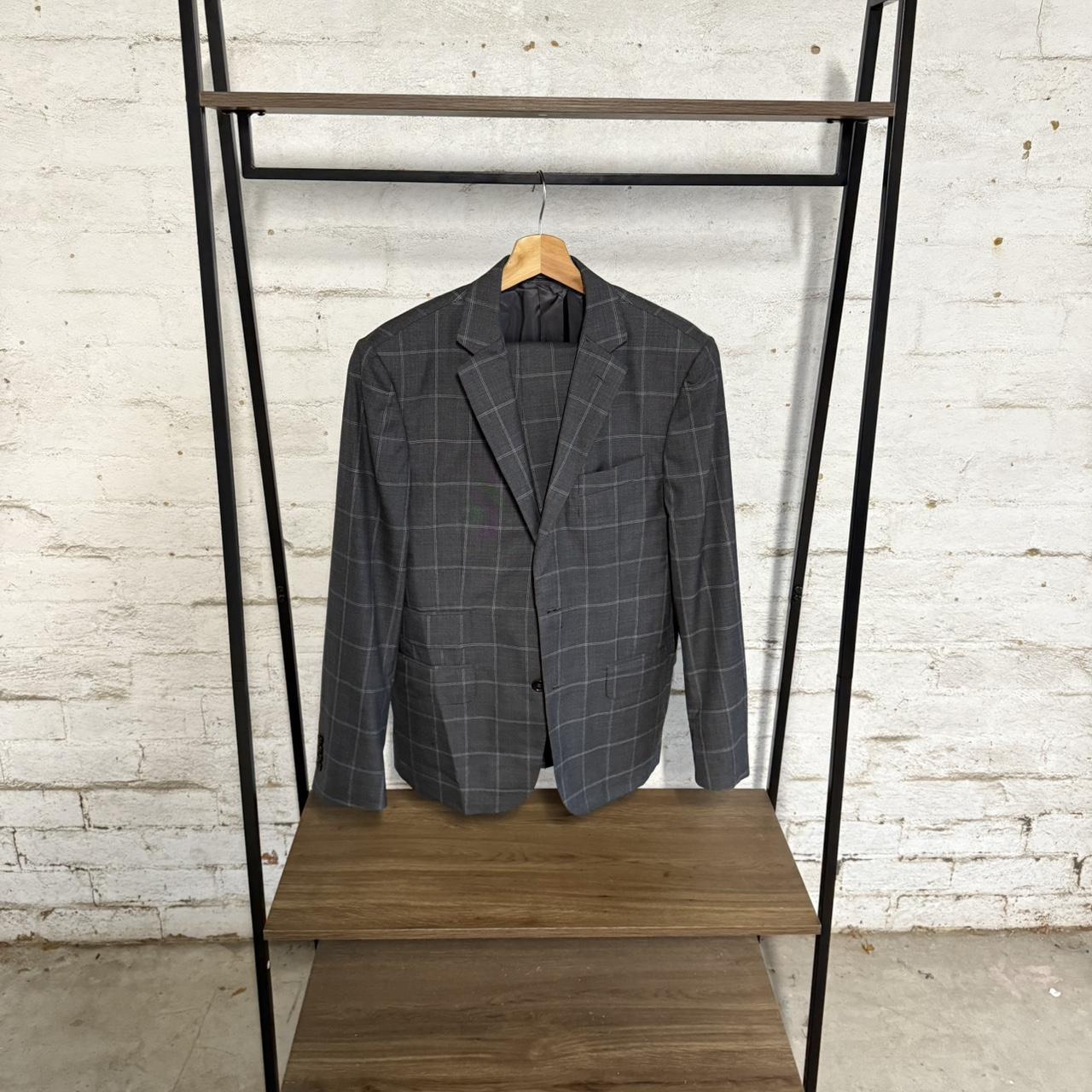 🪶 Rhodes & Beckett Super 130s Windowpane Suit | EU... | Depop
