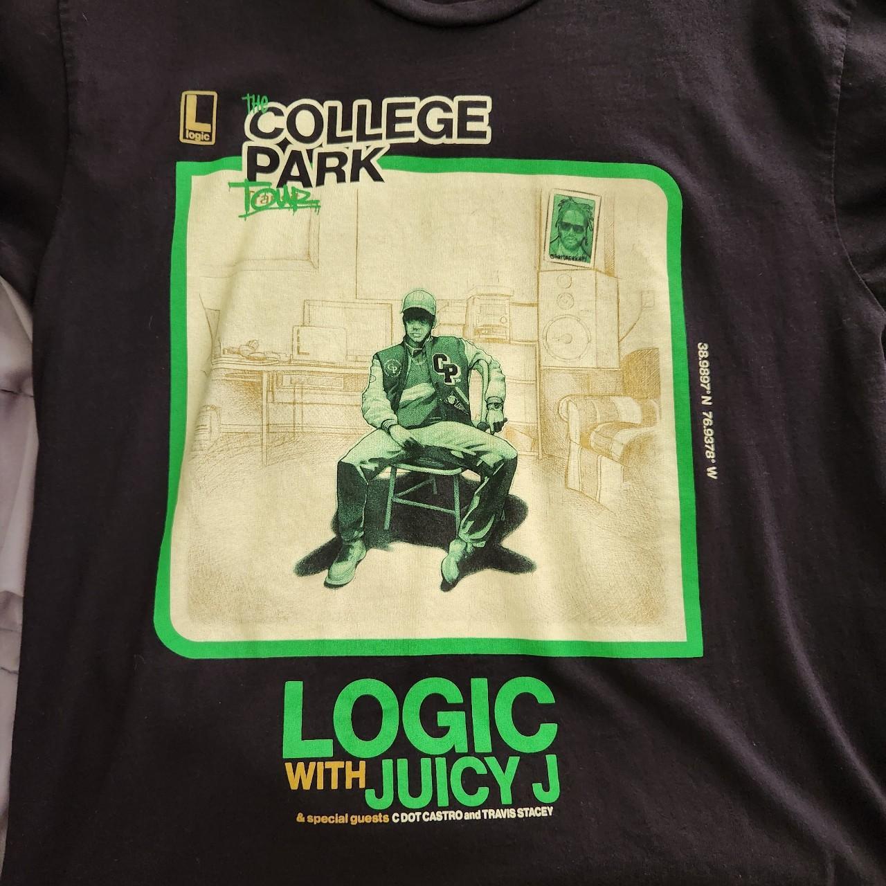 Logic college park tour tshirt - Depop