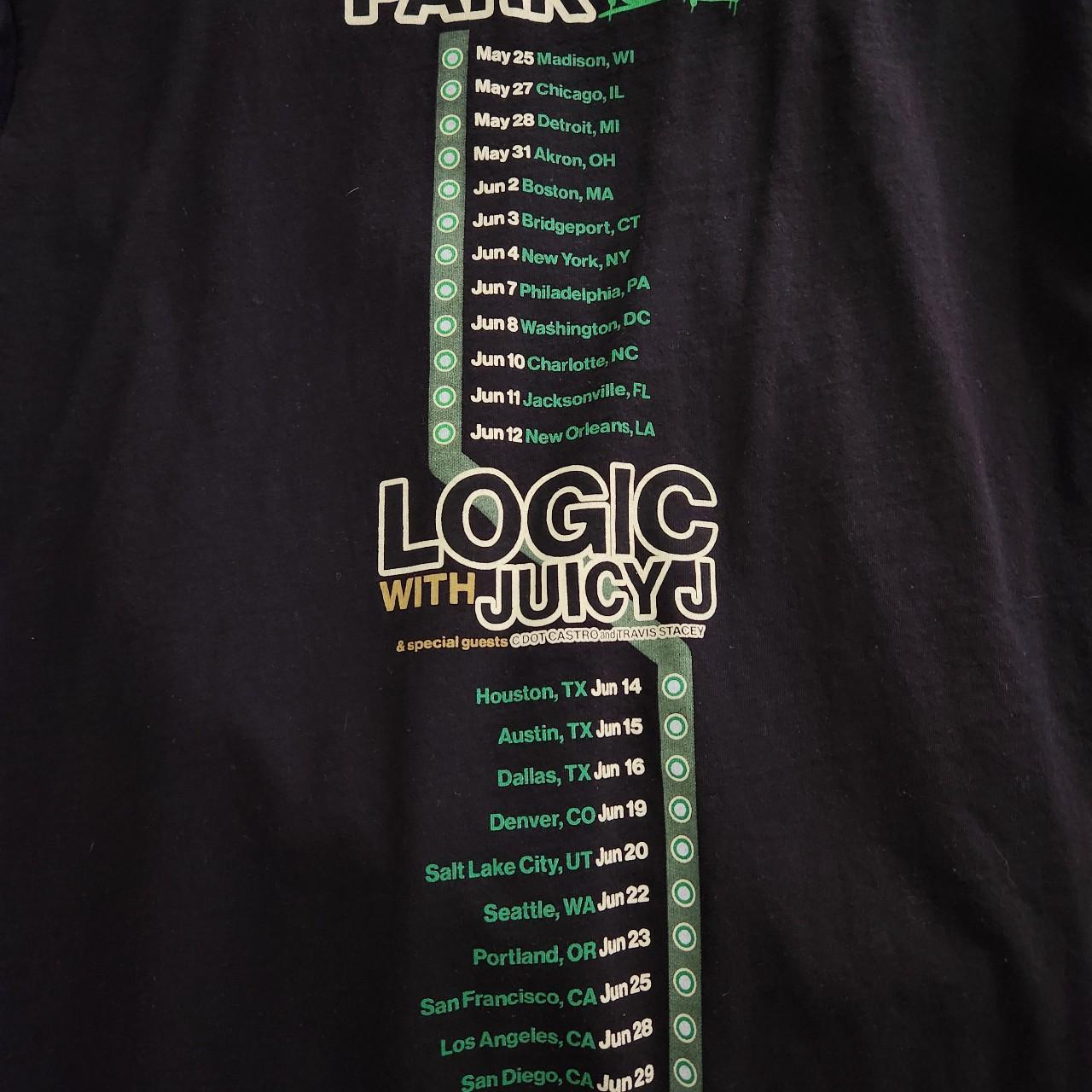 Logic college park tour tshirt - Depop
