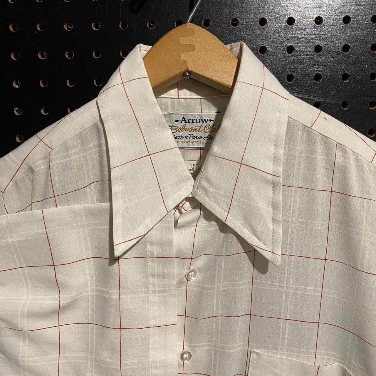 Vintage 70s 80s Arrow Beaumont Club Short Sleeve... | Depop