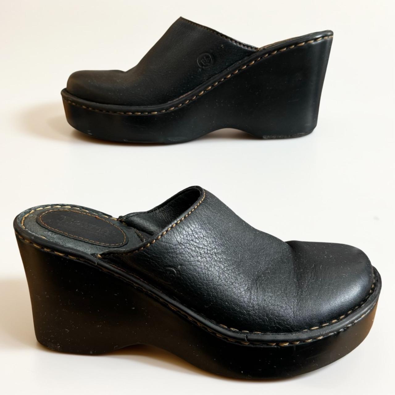 Vintage Born black clogs 🖤 #clogs #y2k #vintage #90s - Depop