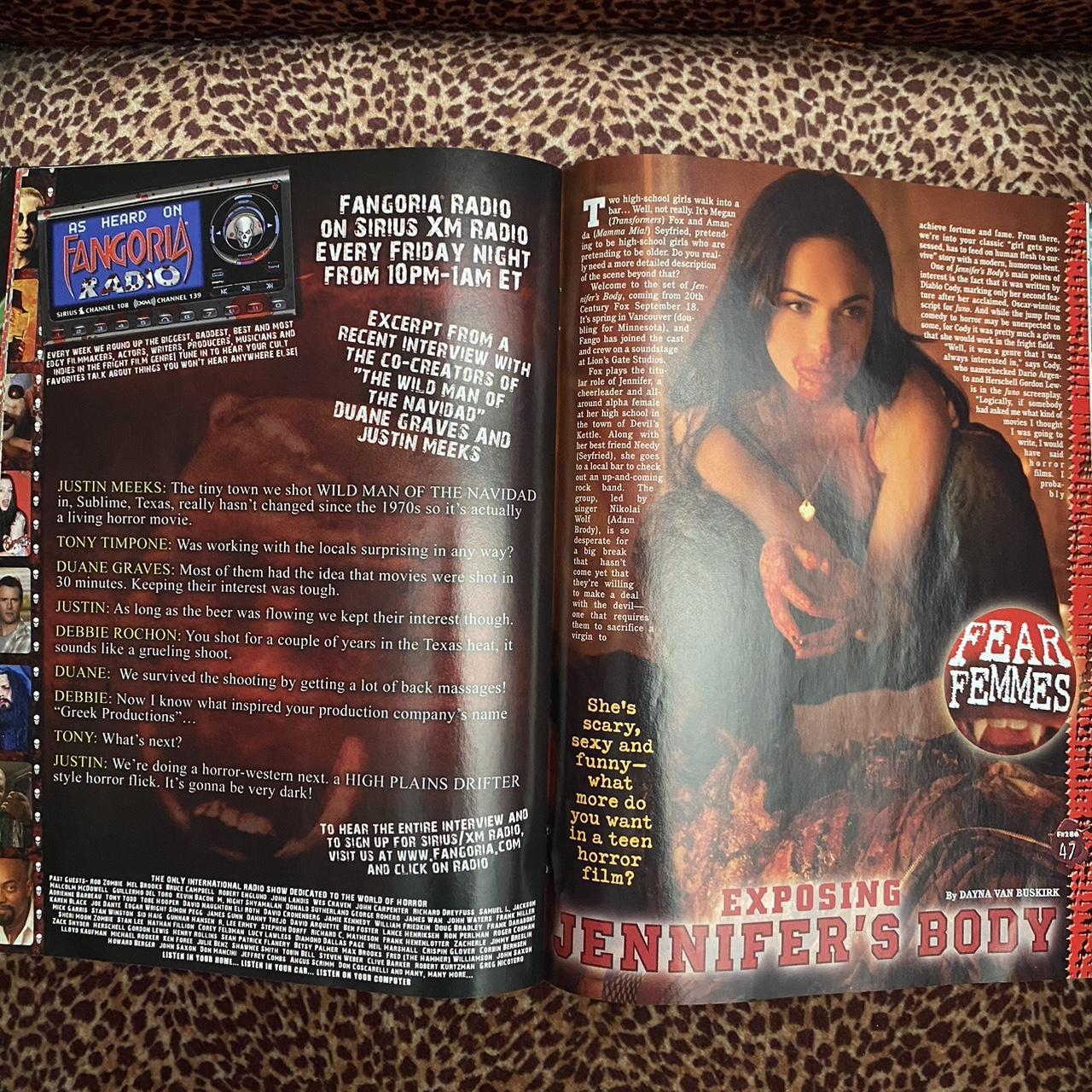 V rare fangoria Jennifer’s body magazine In great... - Depop