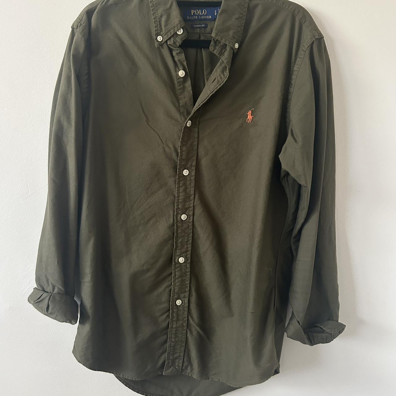 Polo Ralph Lauren green long sleeve... - Depop