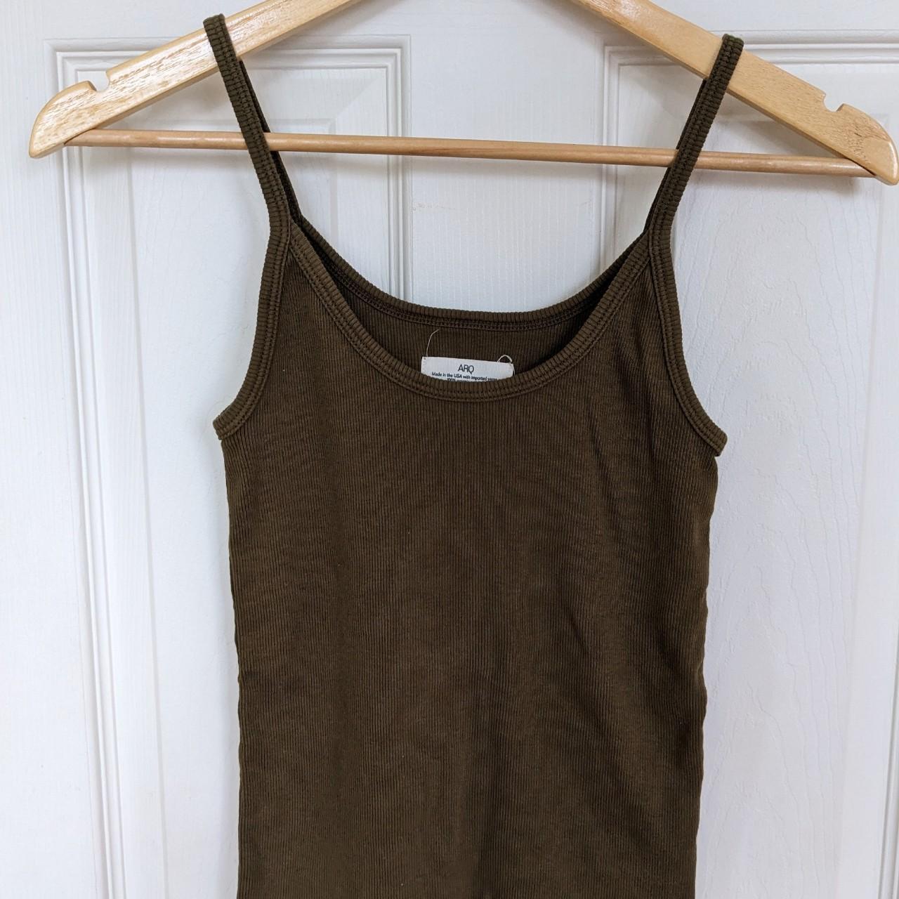arq mari tank - olive green 💚 size m, only worn and... - Depop